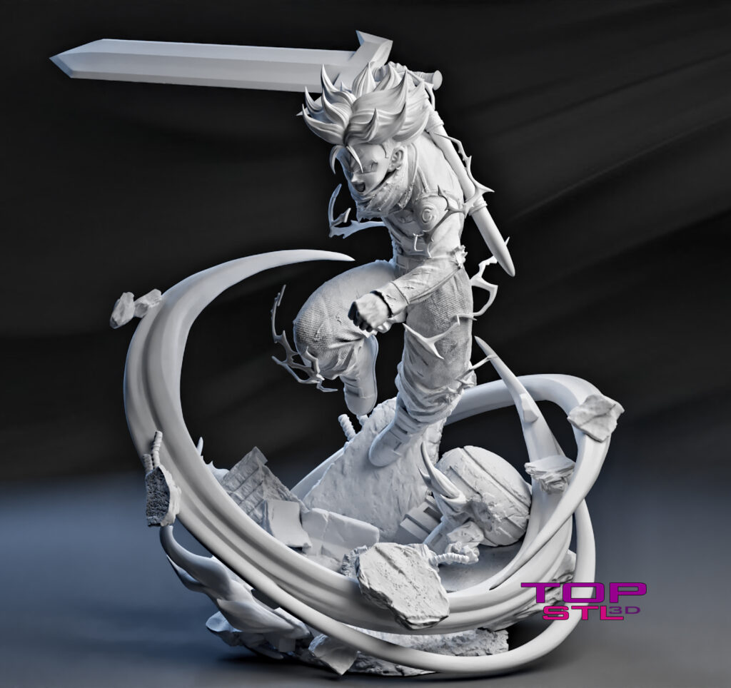Trunks STL – Top STL 3D