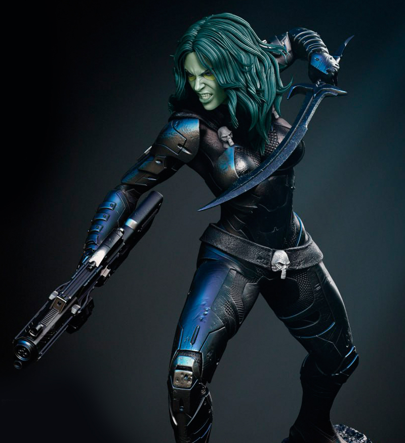 Gamora STL Print 3D – Top STL 3D