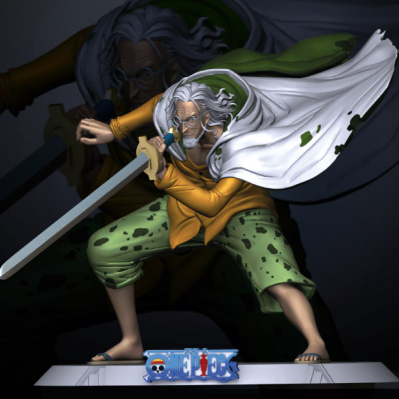 Rayleigh Figura de One Piece para impresión 3D – Top STL 3D